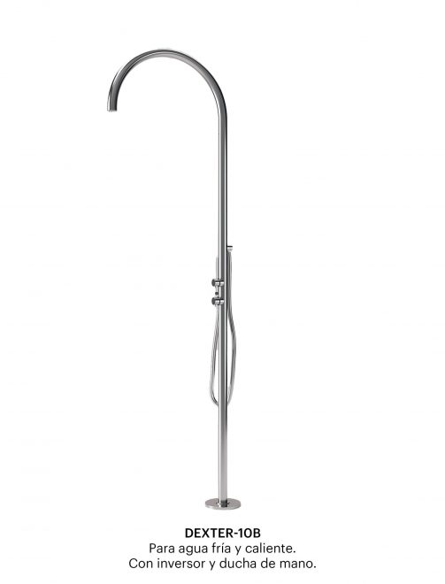DEXTER 10, LO ÚLTIMO EN DUCHAS DE EXTERIOR - ICÓNICO