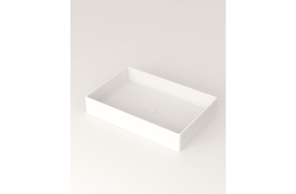 LC1M-Lavabo rectangular sin rebosadero de Solid Surface - BY ICÓNICO