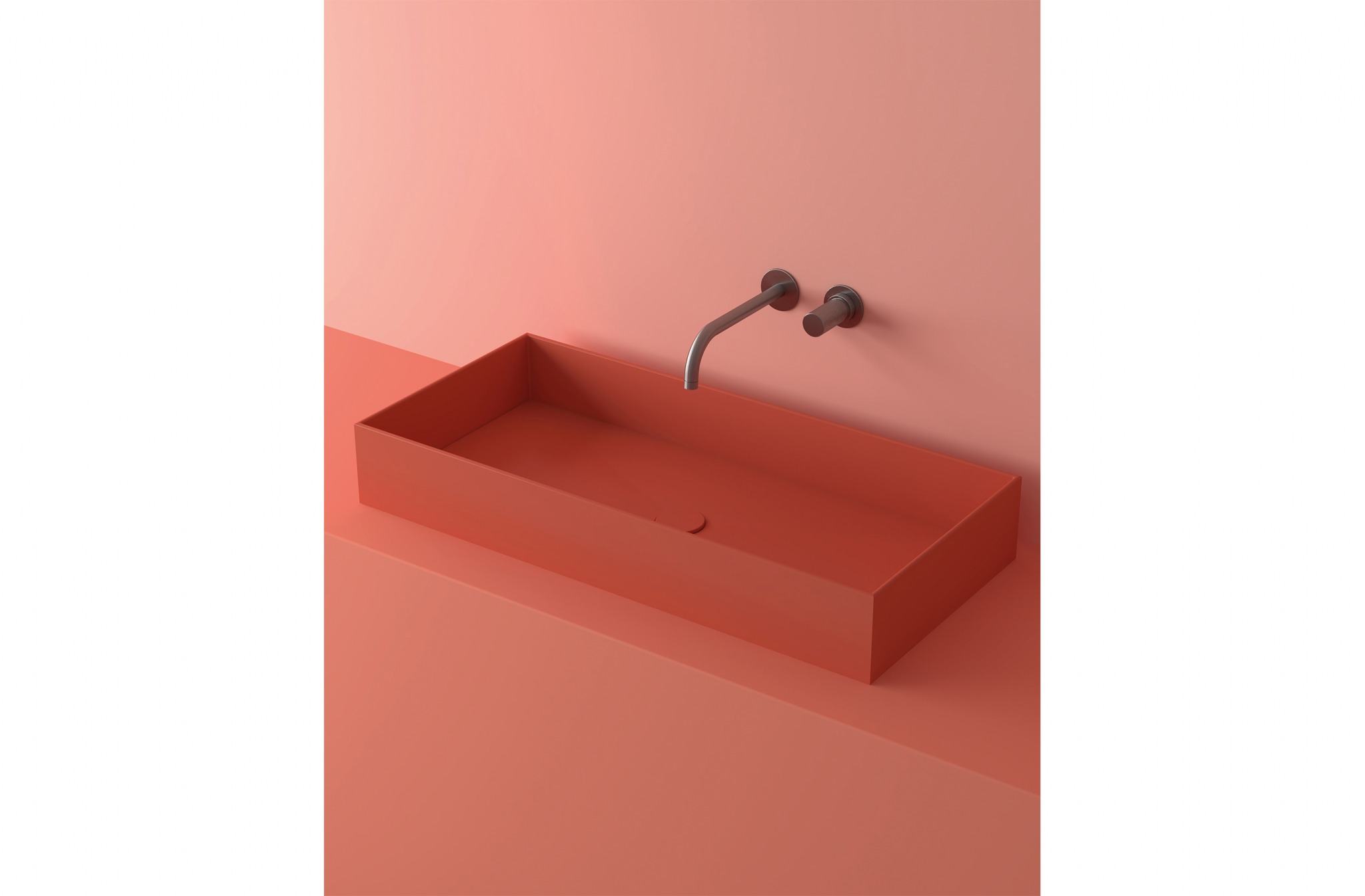 LB1M-Lavabo rectangular de Solid Surface - BY ICÓNICO